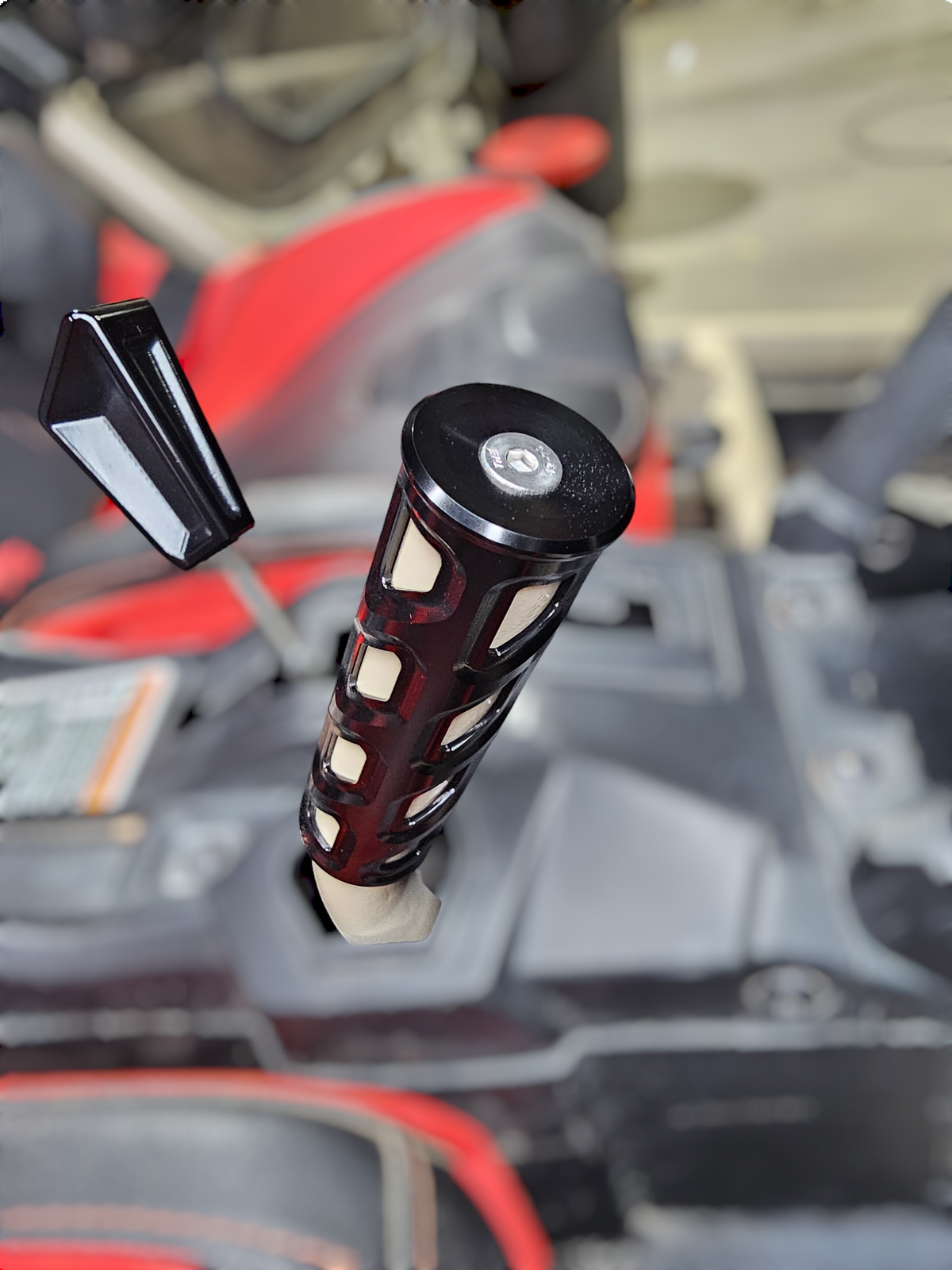 2017+ Can-Am X3 Maverick EOD Black Anodized Shift Knob