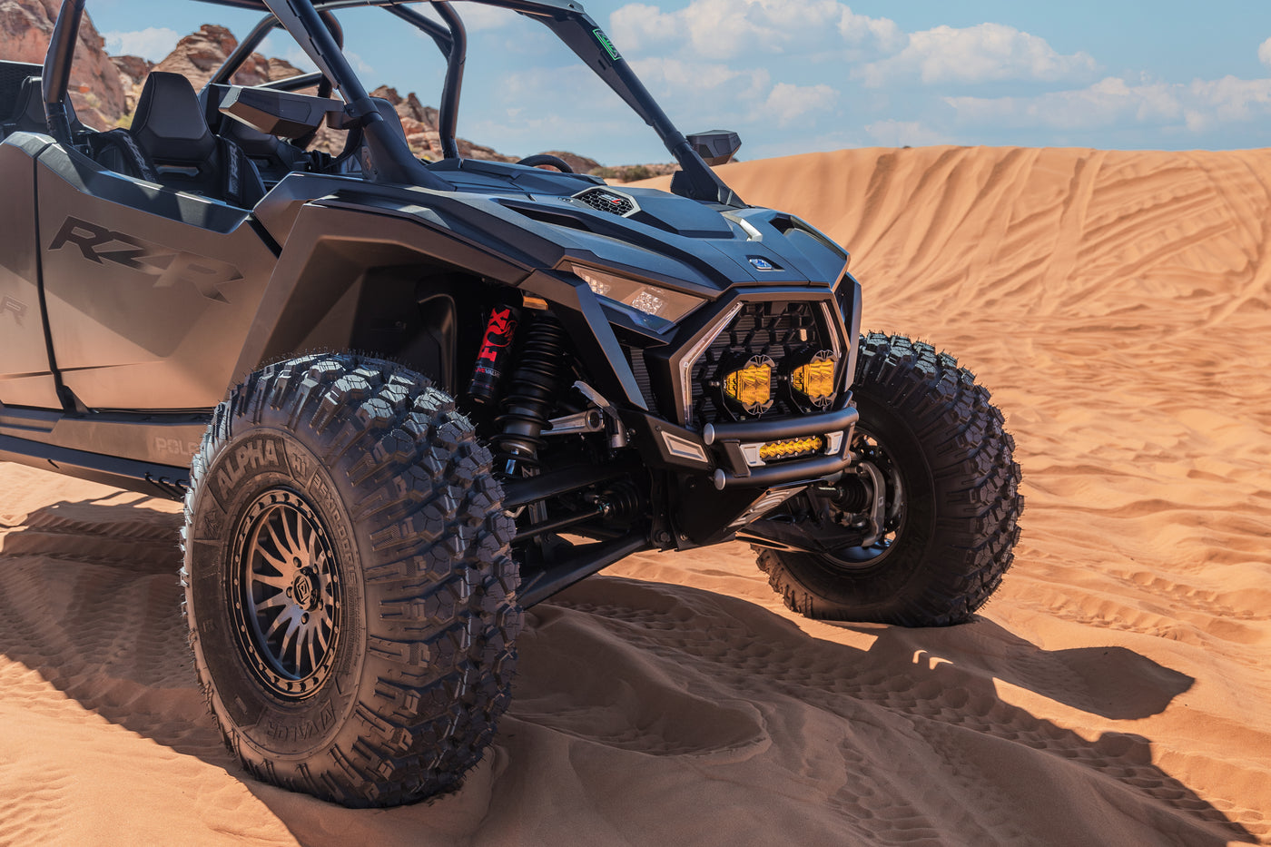 2022 + Polaris Pro R, Pro S, Turbo R Amp Front Bumper