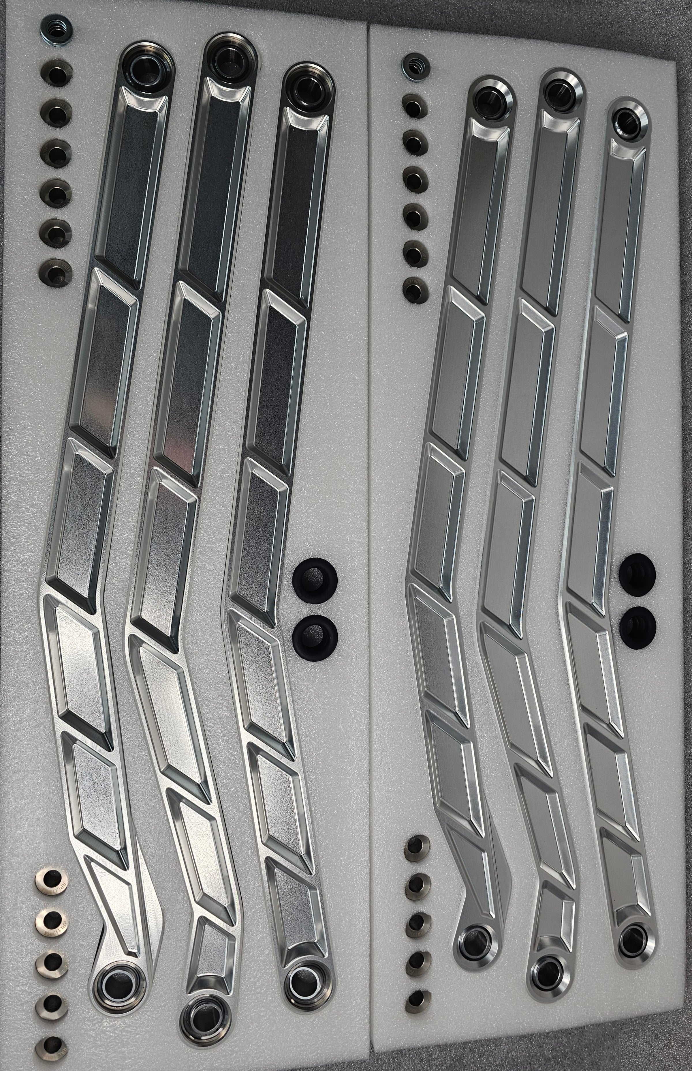 2017 to Current Can-Am X3 Maverick High Clearance Radius Rods in Clear