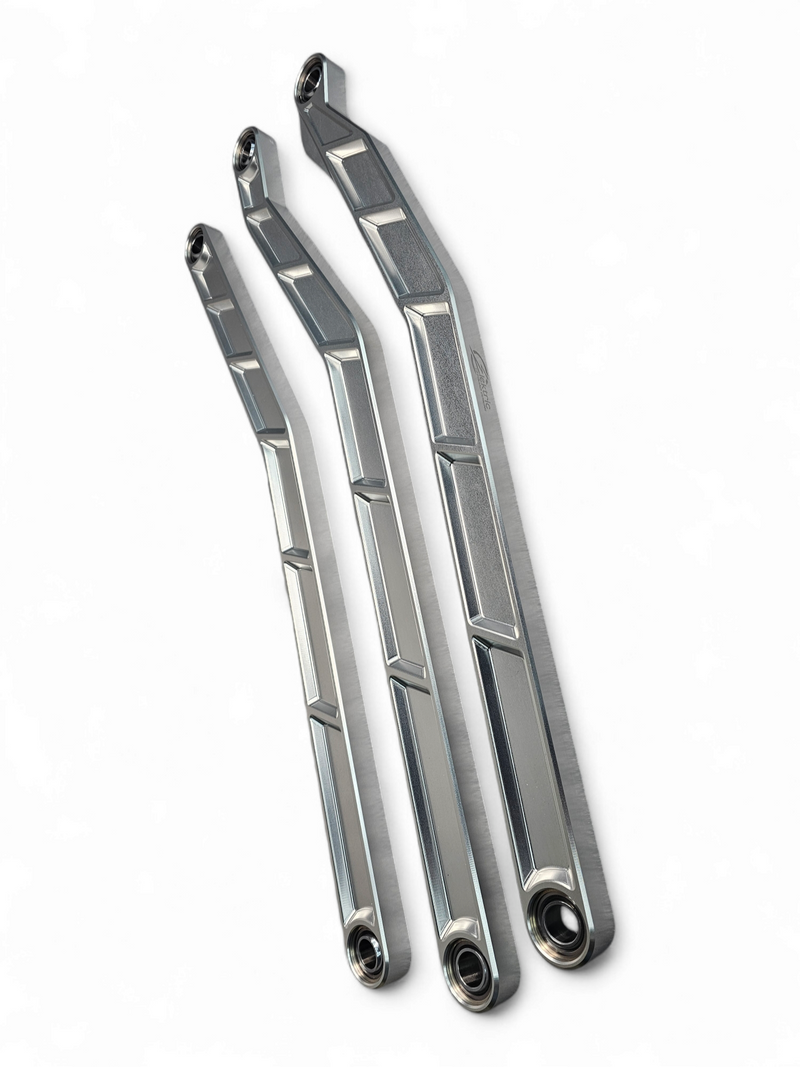 2017 to Current Can-Am X3 Maverick High Clearance Radius Rods in Clear