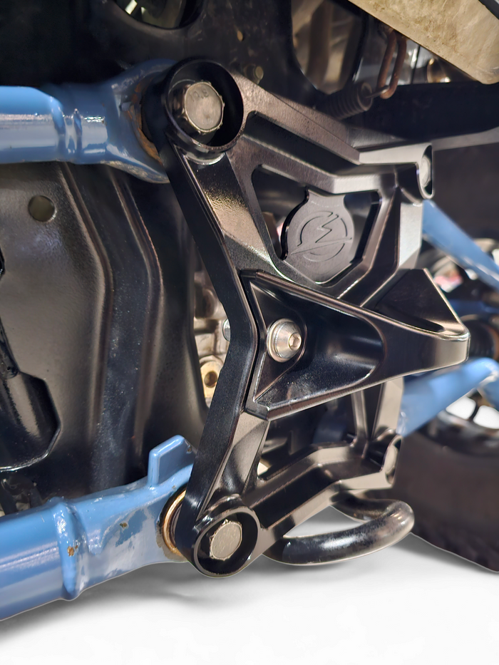 2020+ Polaris RZR Pro XP Radius Rod Plate with Tow Hook Black | EOD