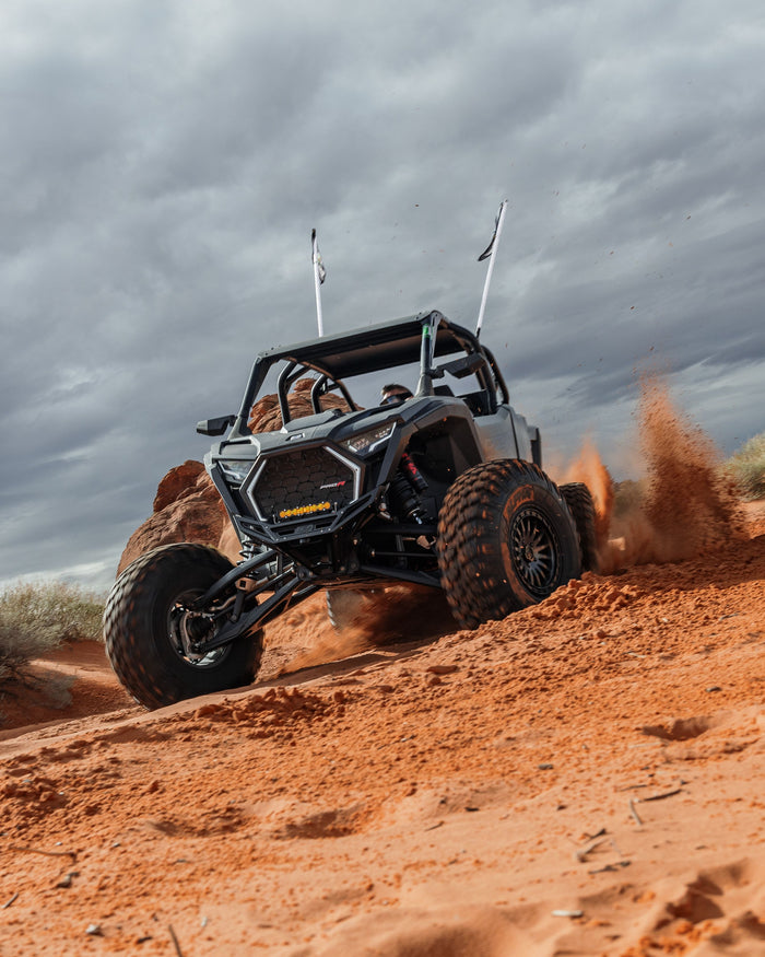 2022+ Polaris RZR Pro R/ Turbo R Machined Billet Winch Front Bumper