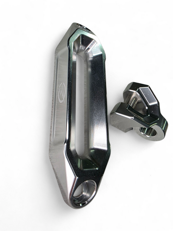 Elektric Offroad Designs UTV Winch Fairlead and Hook Combo (Clear)